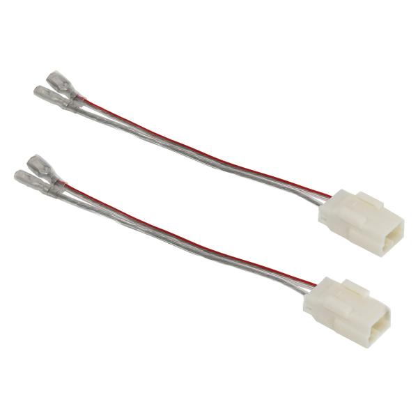 商品名: RED WOLF アフターマーケット フロント リア ドア スピーカー ワイヤー ハーネス コネクタ アダプター プラグ 2002-2019 Jeep Wrangler Chrysler Dodge 車用 2個 RED WOLF ...