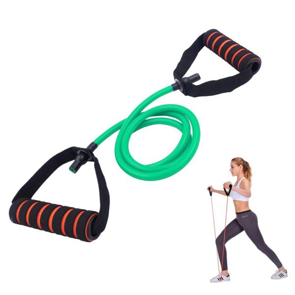 商品名:  NJZYB Single Resistance Band Exercise Tube, Exercise Band with Comfortable Handles, Elastic Resistance Bands, for ...