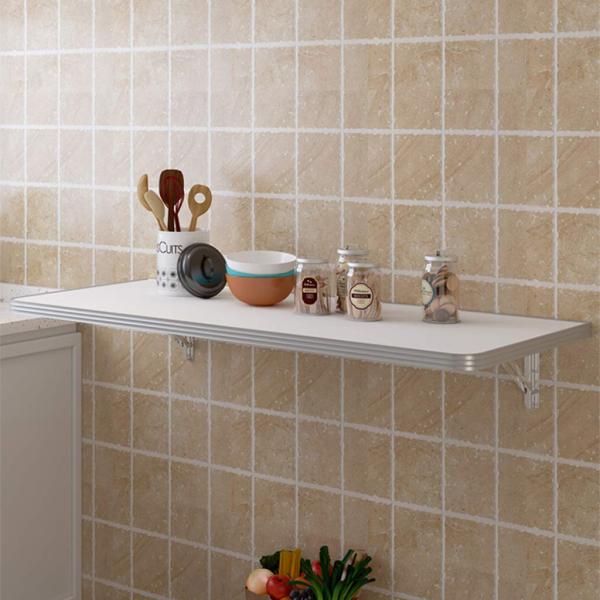 商品名:  Fold Wall Mounted Table Folding Workbench, Kitchen &amp; Dining Room Table Desk, Computer Desk Workbench Children ...