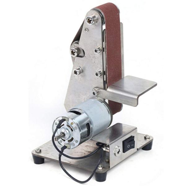 商品名:  Belt Sander Electric Mini Belt Sander Grinder Polisher Sharpener Polishing Grinding Machine DIY Sand Mill Adjustab...