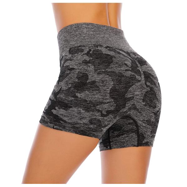 商品名:  Women's High Waisted Yoga Sports Shorts, Runched Booty Gym Workout Running Shorts Tummy Control Butt Lifting Hot P...