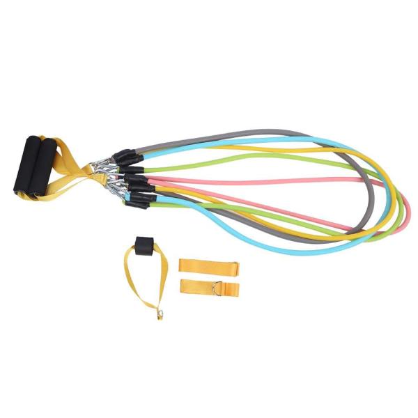 商品名:  11Pcs/Set Tension Band Indoor Sports Fitness Pulling Band for Resistance Training Physical Therapy Home Workouts Y...