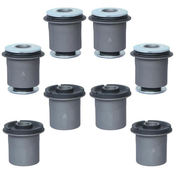 商品名: AUTOACER - コンプリートフロントアッパー+ロワーコントロールアームブッシングキット 8個 - トヨタタコマ年 1995-2004 4Runner 1995-2002 4WDモデルに対応 AUTOACER - Comple...