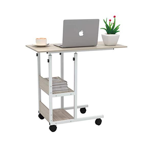 商品名: JACENTHOME Home Office Desk 31x16'' Moveable Height Adjustable Modern Computer PC Notebook Writing Workstation Lapt...