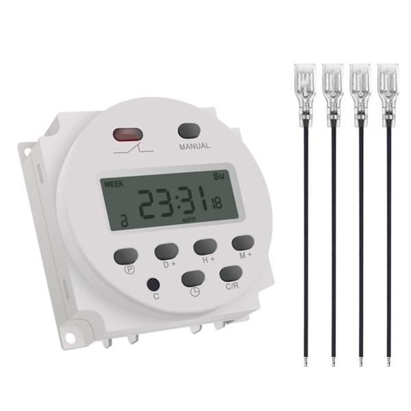 商品名:  CN101A 12V Timer Switch 7 Days Weekly Programmable Digital Time Relay DC/AC Power Supply Timerブランド: LJJDSLYU高さ: 7c...