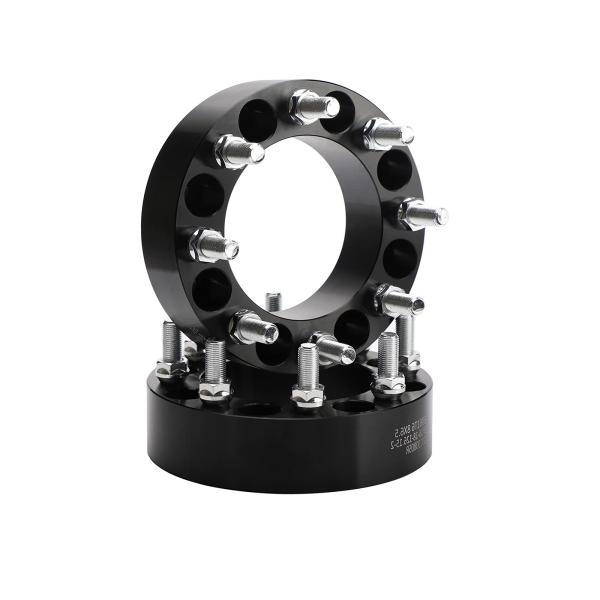 商品名: EOSE ホイールスペーサー 2個 8x6.5インチ 1994-2011 Ram 2500 3500 1988-1998 F-250 F-350 2インチ 8x165.1 ホイールスペーサー 126.15mm ハブボア 9/16-...