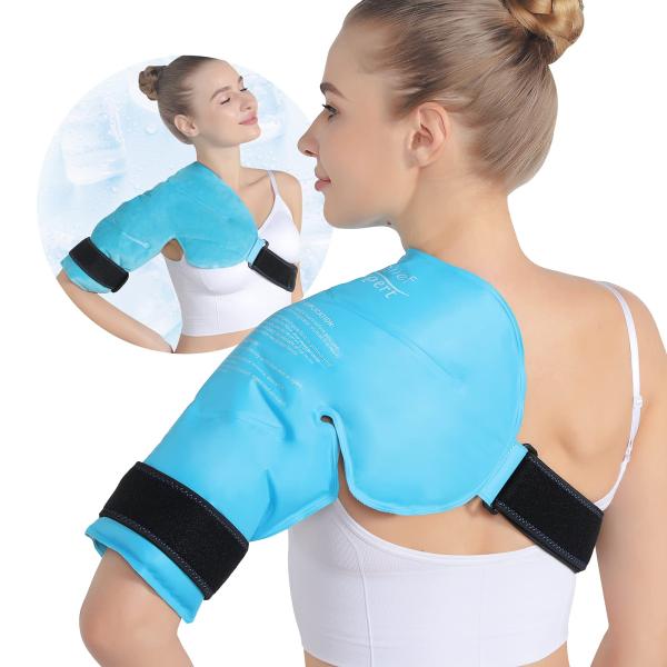 商品名:  Relief Expert Shoulder Ice Pack Rotator Cuff Cold Therapy for Injuries Reusable Gel Cold Pack Wrap for Left or Rig...