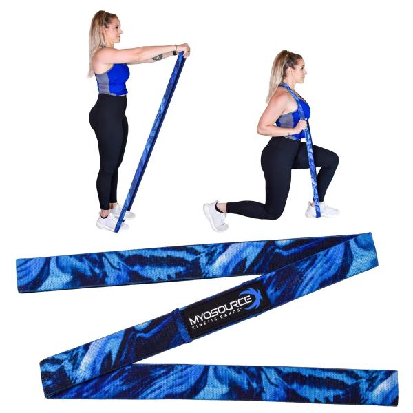 商品名:  Kinetic Bands Vitality Flex Long Skinny Resistance Band Women’s Fitness ? Non-Slip Fabric Full Body Exercise Band ...