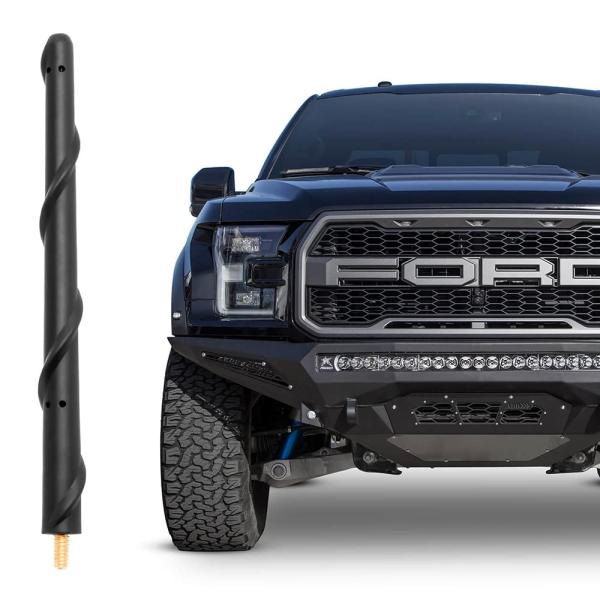 商品名: KSaAuto アンテナ フォード F150 2009-2024 フォード F250 F350 2017-2024 フォード F-150 アンテナ 7インチ フォード F250 F350 Bronco ショートアンテナ 交換用 フ...