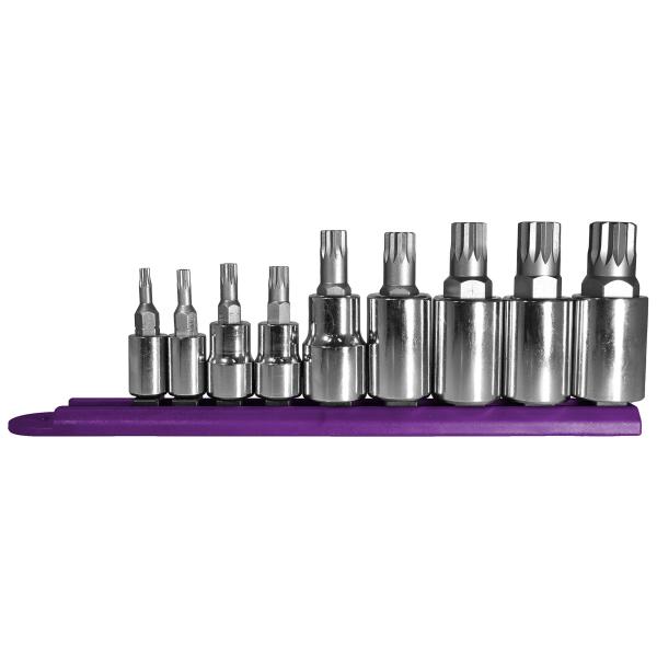 商品名: Mayhew Tools 16024 トリプルスクエアソケットビットセット クロームメッキ 9ピース Mayhew Tools 16024 Triple Square Socket Bit Set, Chrome Plated, ...