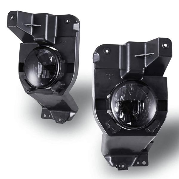商品名: Winjet フォグライトアセンブリ 2011-2015 Ford Explorer、Ford Explorer ドライビングフォグライト交換用 スモークレンズ Winjet Fog Lights Compatible with ...