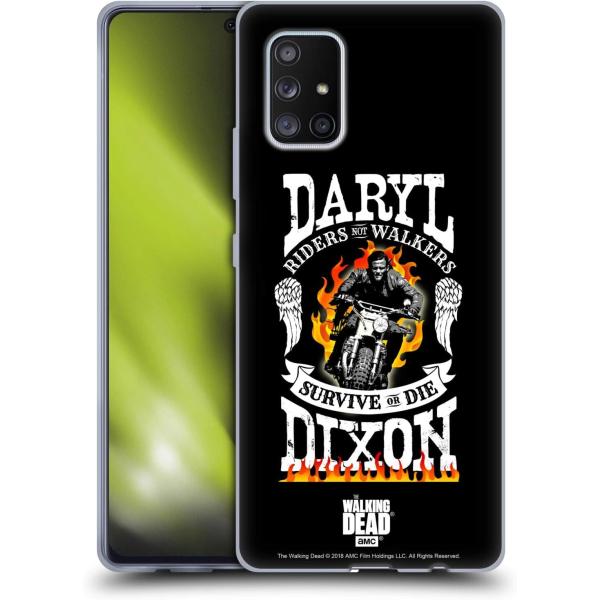 商品名Head Case Designs Officially Licensed AMC The Walking Dead Motorcycle Flames Daryl Dixon Biker Art Soft Gel Case Comp...