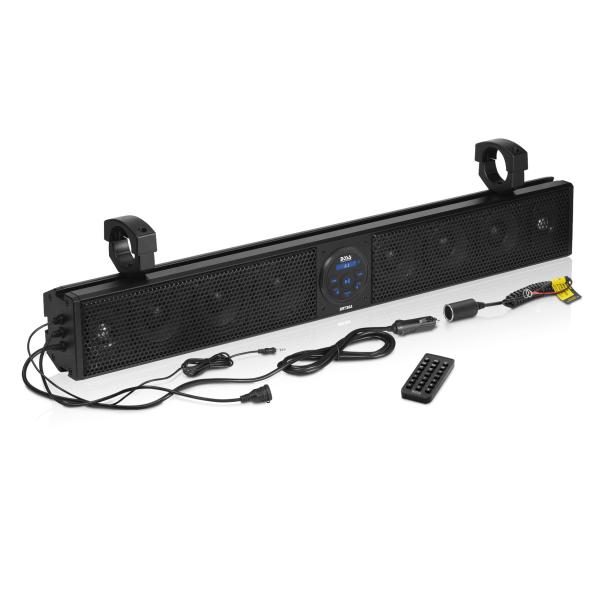 商品名:  BOSS Audio Systems BRT36A ATV UTV Sound Bar System - 36 Inches Wide, IPX5 Rated Weatherproof, Bluetooth, Amplified...