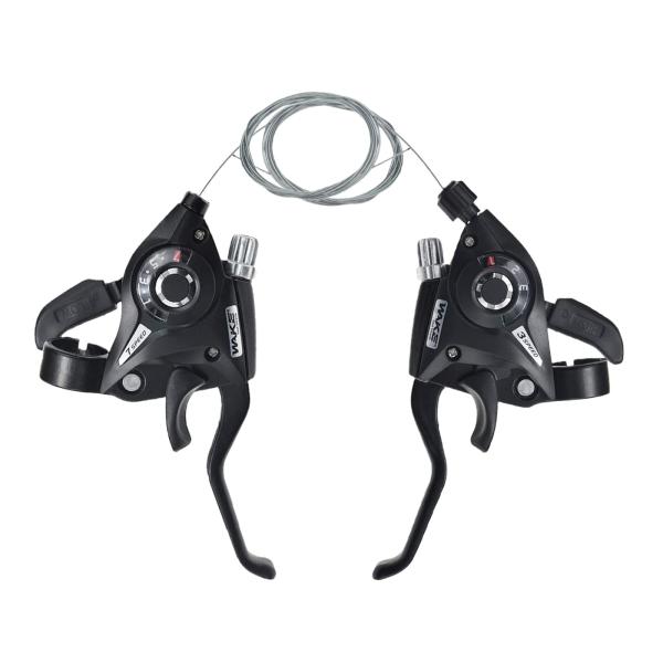 商品名: FOMTOR 3x7 21Speed MTB バイク 左右ブレーキレバーシフターセット マウンテンバイク折りたたみバイク用 (1ペア) FOMTOR 3x7 Bike Shifters Set 21Speed Mountain B...