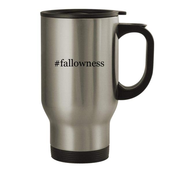 商品名:  Knick Knack Gifts #fallowness - 14oz Stainless Steel Travel Mug, Silverブランド: Knick Knack Gifts商品番号: B04Y20D02W0208...