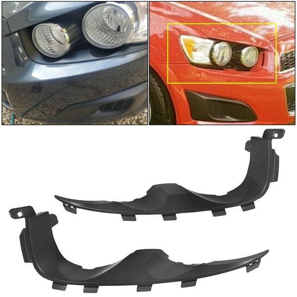 商品名: HECASA ヘッドライトマウントブラケット 2012-2016 シボレー ソニック LH RHキット ペアセット フロントバンパー リテーナーランプ 交換用 95976851 95976852 GM2508111 GM25081...