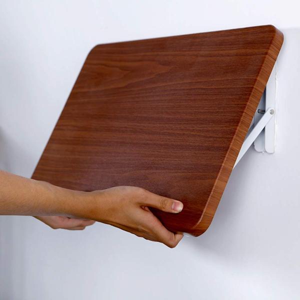 商品名:  Wall Desk Wall-Mounted Drop-Leaf Table, Folding Kitchen Dining Table, Computer Table for Small Space, Children Tab...