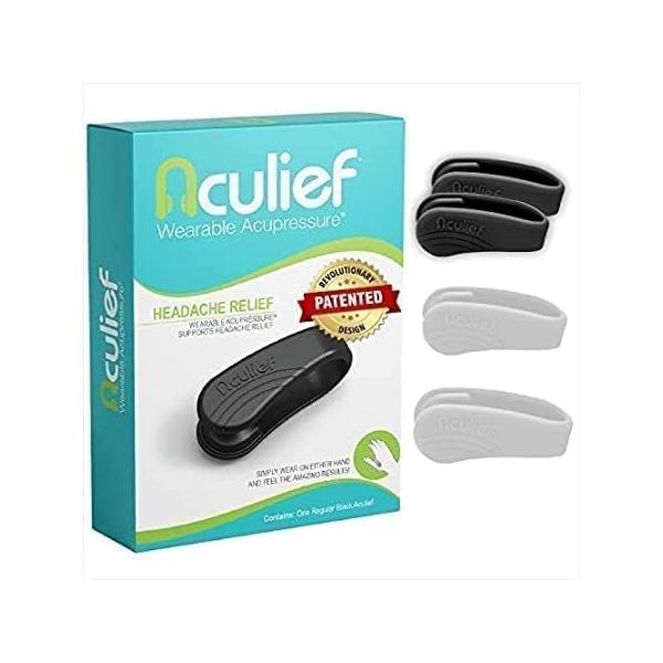 商品名:  Aculief - Award Winning Natural Headache, Migraine, Tension Relief Wearable ? Supporting Acupressure Relaxation, S...