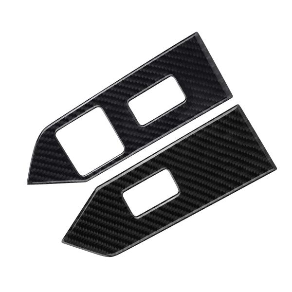 商品名:  YAMUDA Compatible with 2PCS Carbon Fiber Sticker High Configuration Version of Window Switch Lifting Control Decor...