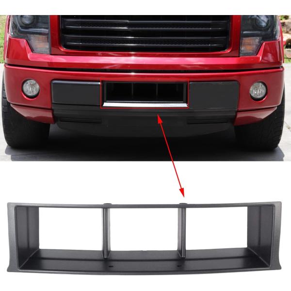 商品名KARPAL フロント下部バンパーグリル トリムパネルインサート 2009-2014 フォード F-150 EcoBoostに対応KARPAL Front Lower Bumper Grille Trim Panel Insert C...