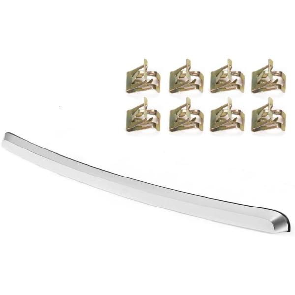 商品名PIT66 Hood Molding Trim Moulding, Compatible with 07-13 GMC Sierra 1500, GM1235109 10385156 Hood Panel Moldingブランド：PI...