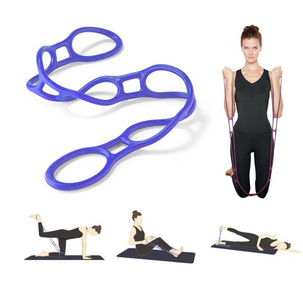 商品名:  Angelaid Exercise Ring Stretcher Bands Fitness Elastic Walk for Home Yoga Pilates Gym Workoutsブランド: Quick Walker高さ...
