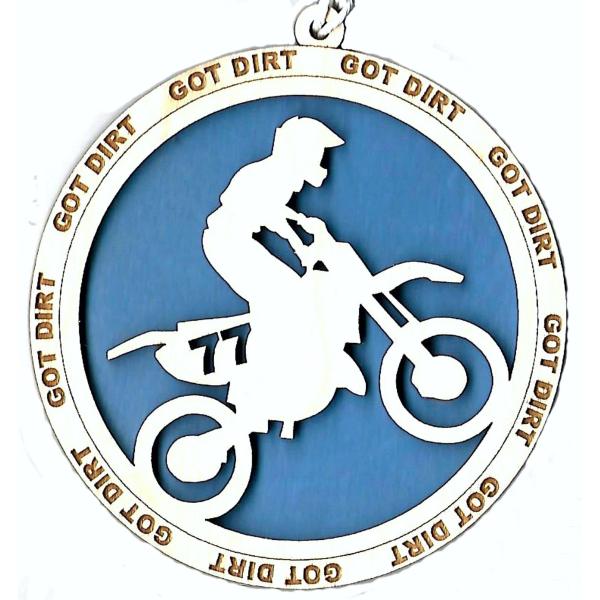 商品名:  Motorcycle Got Dirt boy guy Ornament Can be personalized on the backブランド: Generic商品サイズ: S商品番号: 色: Natural baltic b...