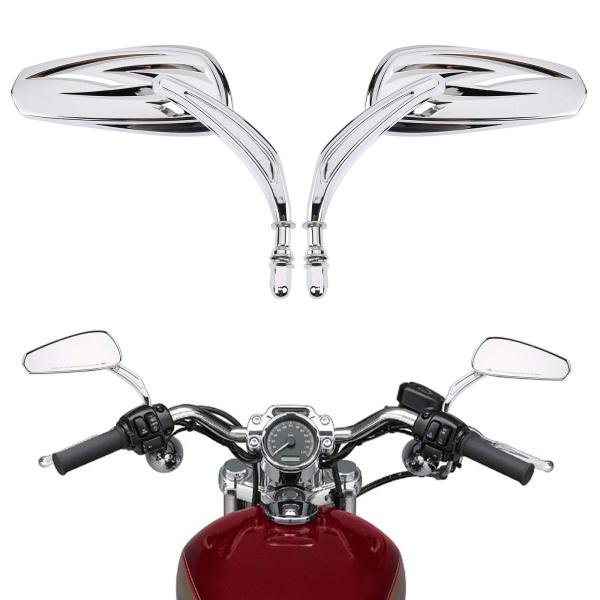 商品名:  KEMIMOTO Street Glide Mirrors Motorcycle Rear View Mirrors Long Stem Compatible with Dyna Softail Sportster Road K...