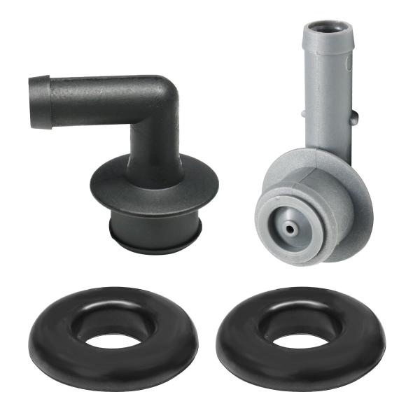 商品名: JDMSPEED PCV CCV ベントバルブエルボー&amp;グロメットの交換用セット Jeep Grand Cherokee 2000-2004用 PCV CCV Vent Valve Elbows &amp; Grommet...