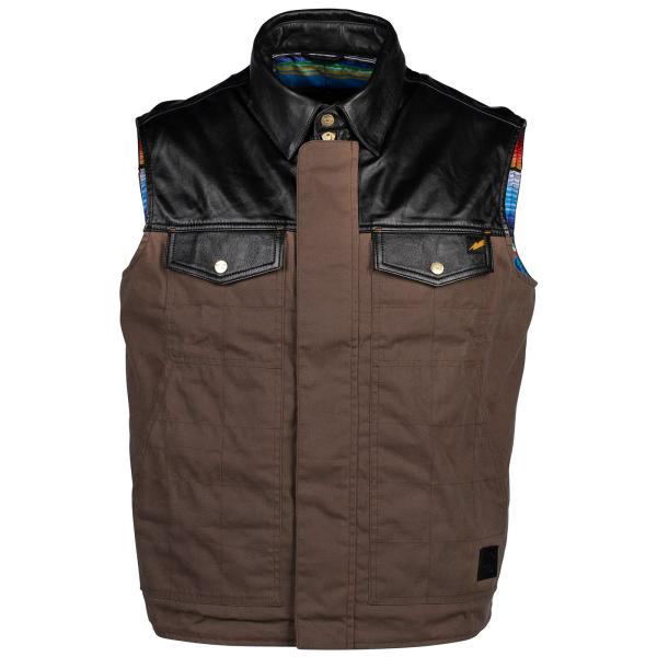 商品名:  Cortech Bandito Leather Men's Street Motorcycle Vest - Brown/Largeブランド: Cortech商品サイズ: Large高さ: 41cm横幅: 28cm奥行: 17c...