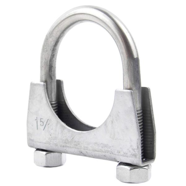 商品名: RP Remarkable Power ステンレススチール Uボルトマフラー/排気クランプ (1.6インチ) RP Remarkable Power, Stainless Steel U-Bolt Muffler/Exhaust ...