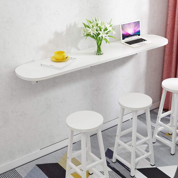 商品名:  YYHJ Folding Table Wall-Mounted Table, Multi-Function Floating Drop-Leaf Dining Desk, Heavy Duty Workbench Compute...