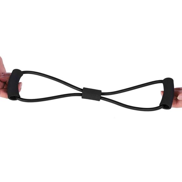 商品名:  LZKW Portable Man and Women Yoga Stretch Strap, Yoga Stretch Band, Strength Training for Yoga Gym(Black)ブランド: LZKW...