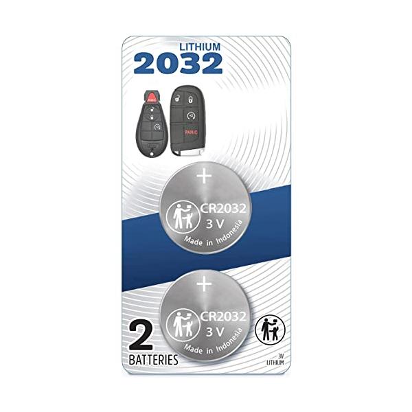 商品名: (2パック) CR2032 2032 OEM 交換用 Fobik Prox (ジープダッジクライスラーキーフォブProxに対応) 2008-2022ケースシェル 300 チャレンジャーダート デュランゴ グランドキャラバン ジャー...