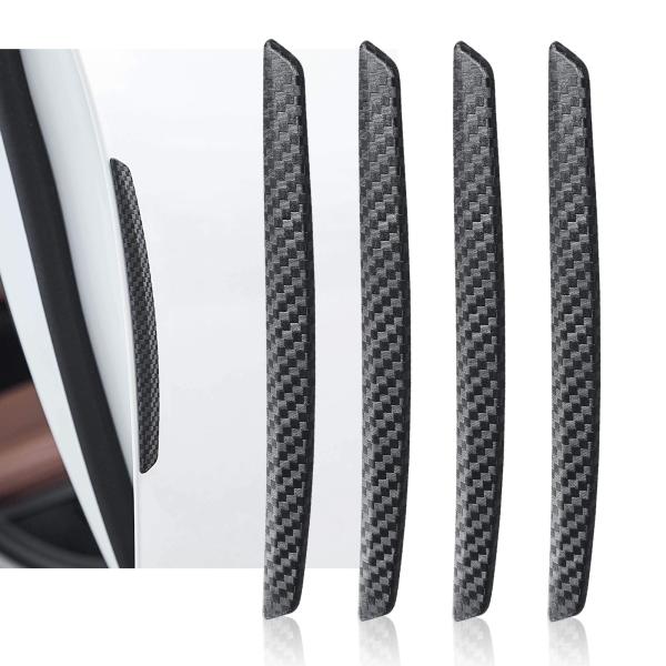 商品名:  TOMALL 4 Pcs Car Door Anti-Collision Strip Door Edge Guards Anti-Rub Protector Trim Carbon Fiber Texture Car Door ...