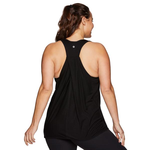 商品名:  RBX Active Women's Plus Size Fashion Flowy Yoga Workout Tank Top Tunic S21 Black 2Xブランド: RBX商品サイズ: 2X高さ: 34cm横幅: 2...