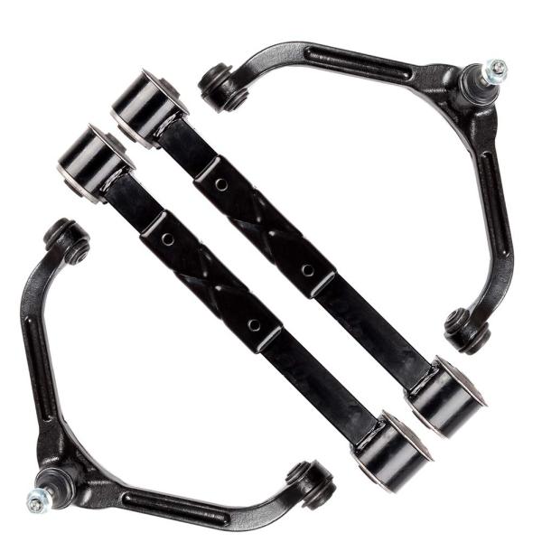 商品名:  cciyu Front Upper Control Arm And Ball Joint Rear Lower Control Arm Compatible fit for 2004-2007 For Jeep Liberty ...