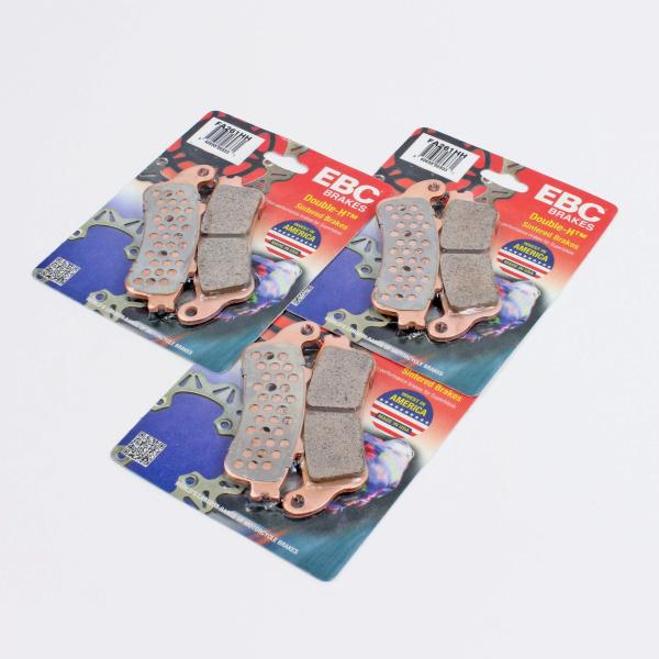 商品名: フロントとリア EBC HH ブレーキパッド ? 3ペア ? 3x FA261HH FRONT AND REAR EBC HH BRAKE PADS - 3 PAIR - 3x FA261HHブランド: Brakecrafters...