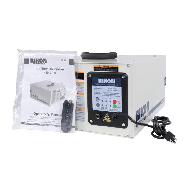 商品名: Rikon 1/4 HP 空気ろ過システム RIKON 62-450 3-Speed Remote-Controlled Air Filtration System (250/350/450 CFM) for large room...