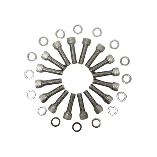 商品名: Z Whip BBC ステンレススチール 吸気マニホールドボルトキット 3/8-16 1-1/4インチ ボルト シボレー V8 ビッグブロック V8 エンジン 1958-2000 348 366 402 409 427 396 4...