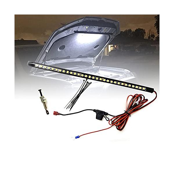 商品名: GreceYou Under Hood LED Light Kit, Waterproof 12V Car LED Lights Bars Car Hood Work Inspection Lights Underhood Wor...