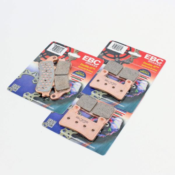 商品名: フロントとリア EBC HH ブレーキパッド - 3ペア - FA261HH x 2 FA261/2HH x 1 FRONT AND REAR EBC HH BRAKE PADS - 3 PAIR - 2x FA261HH, 1x...