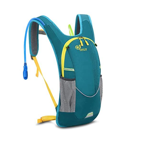 商品名: ハイドレーションパック ハイドレーションバックパック 2Lハイドレーションブラダー付き 軽量 ランニングウォーターバックパック レディース メンズ キッズ (ダークグリーン) Hydration Pack,Hydration Ba...