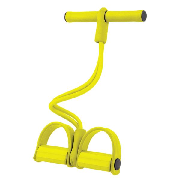 商品名: ペダル レジスタンスバンド フィットネス 伸縮性腹筋エクササイズ器具 フットペダル付き テンションプルロープ ハンドル付き ボディビルディング エキスパンダー 腹部トレーニング 腕ストレッチトレーニング用 Pedal Resist...