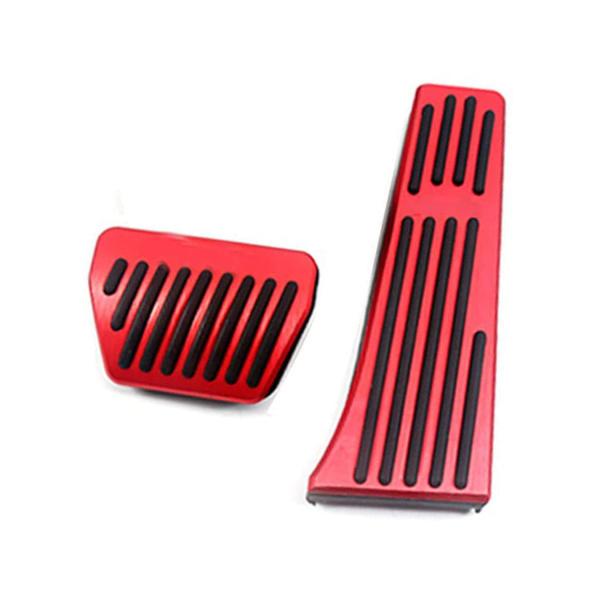 商品名:  Horry No Drilling Non Slip Gas Pedal Brake Pedal Cover with Aluminum Alloy Interior Accessories Kit 2 Pieces for B...