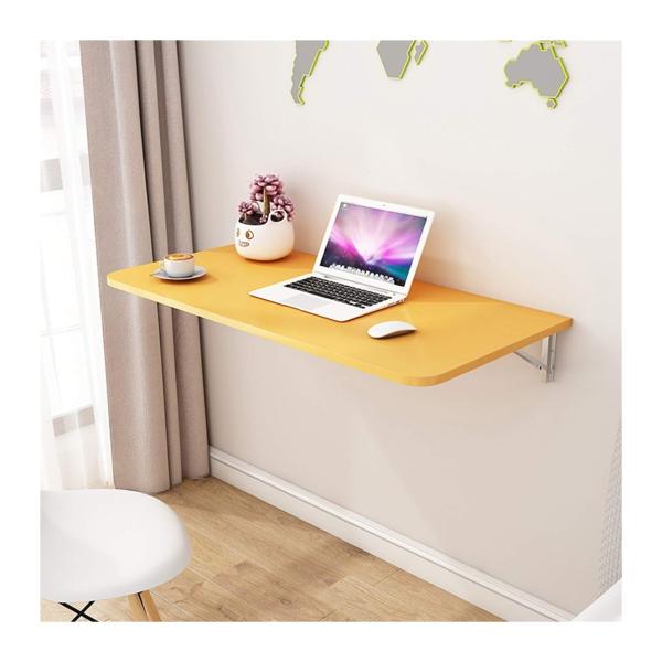 商品名:  Folding Wall-Mounted Table, Invisible Wall Foldable Tables Save Space, Simple Countertop Stable Support, 3 Colors,...
