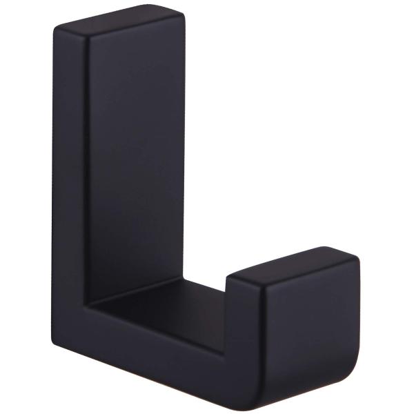 商品名: Angle Simple ローブ タオルフック マットブラック ステンレススチール 衣類タオルハンガー ワイドユーティリティフック ハンドタオルホルダー バスルーム キッチン オフィス キャビネット用 モダン ファームハウススタイ...