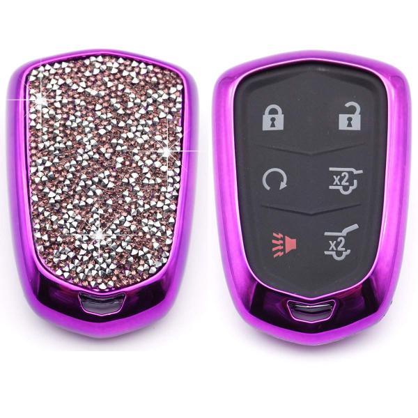 商品名:  Royalfox(TM) 4 5 6 Buttons 3D Bling keyless Entry Remote Smart Key Fob case Cover for 2016 2017 2018 2019 2020 202...