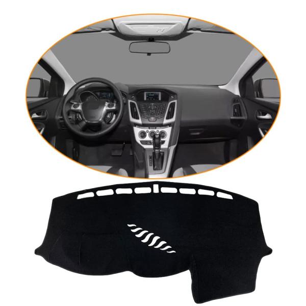 商品名:  Car Dashboard Cover for Ford Focus 2012-2018 Dash Mats Shade Protective Pad(Premium Carpet, Black)ブランド: JGRT_CarLi...