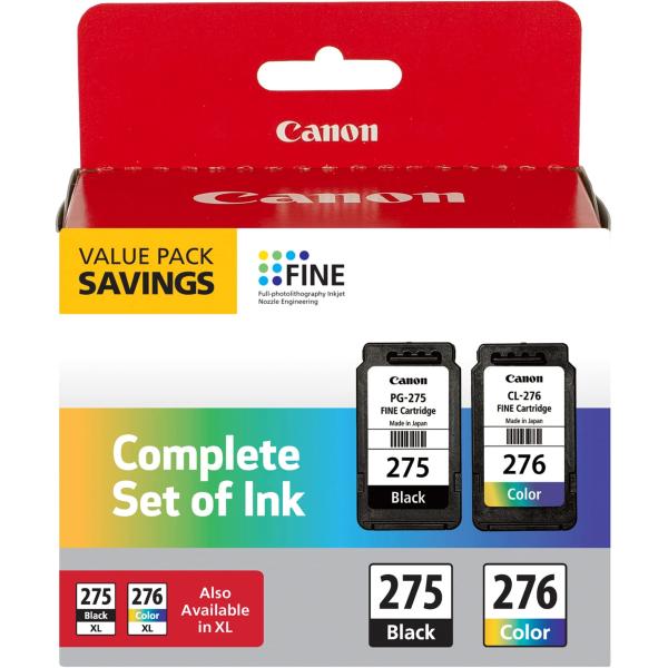 商品名: Canon PG-275/CL-276 マルチパック PIXMA TS3520 TS3522 TR4720プリンターに対応 Canon PG-275/CL-276 Multi Pack, Compatible to PIXMA T...